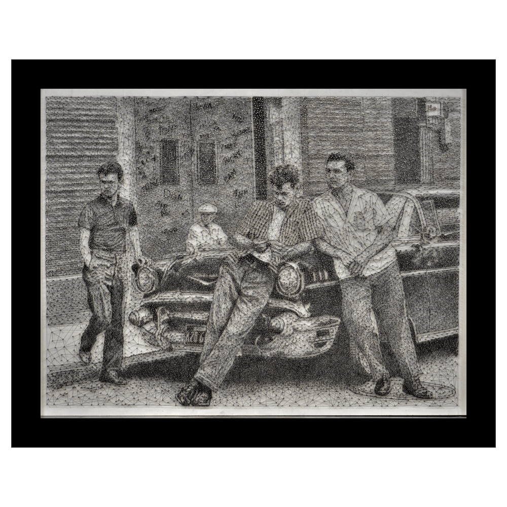 Grease Gang – Stringometry Art Studio