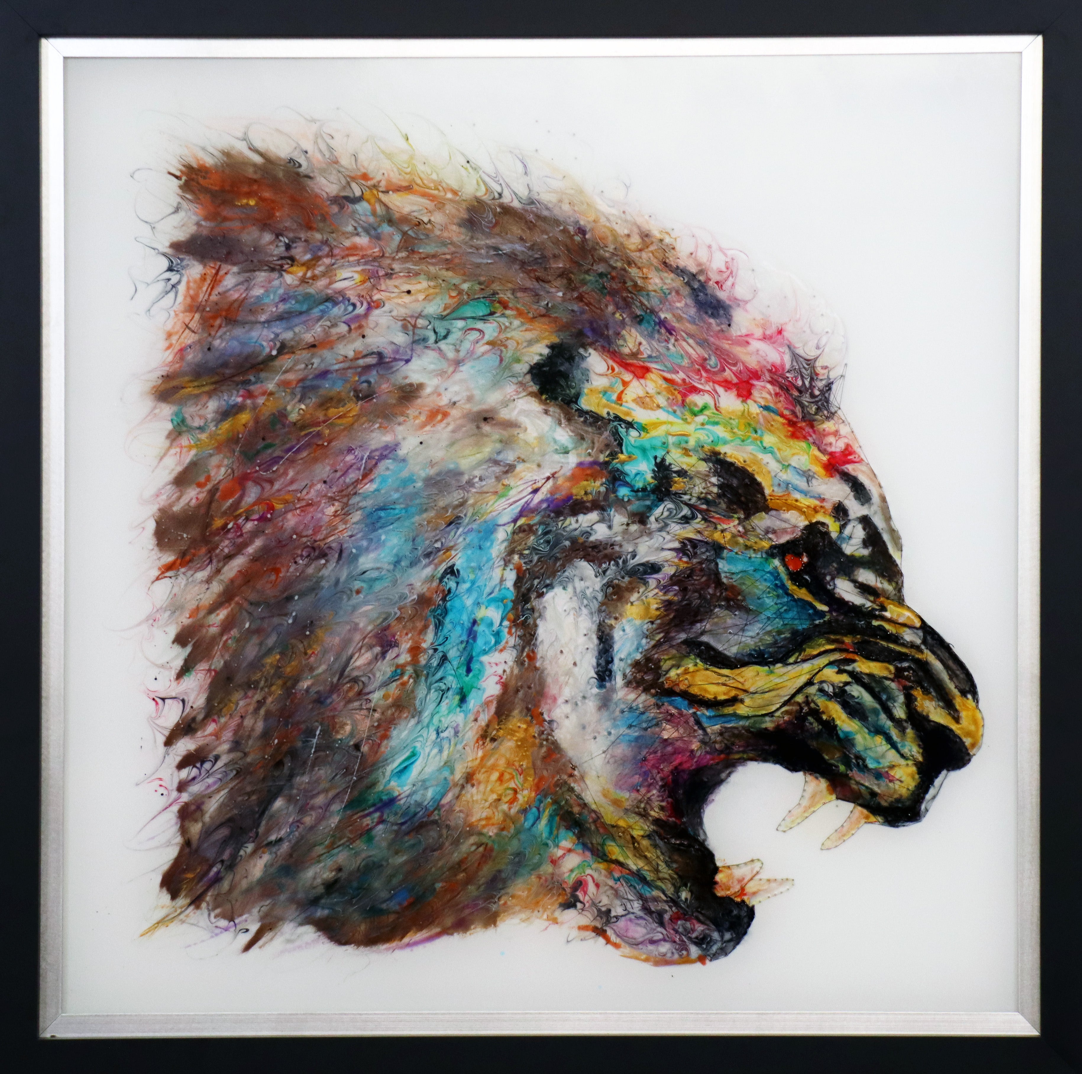The Lion – Stringometry Art Studio